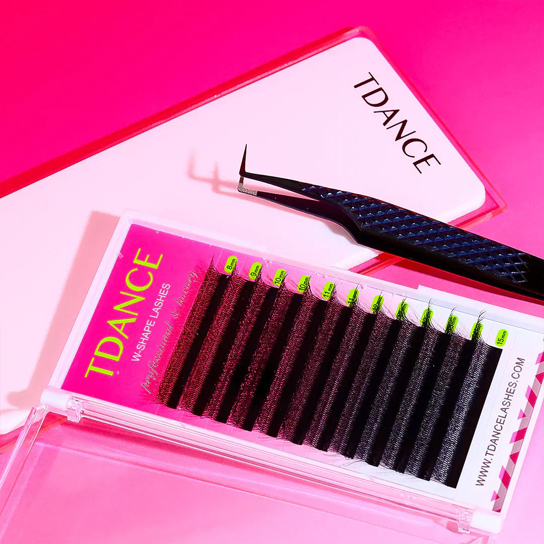 Tweezer Fanning Guide for Lash Artists: Uniform Volume Fans – TDANCE